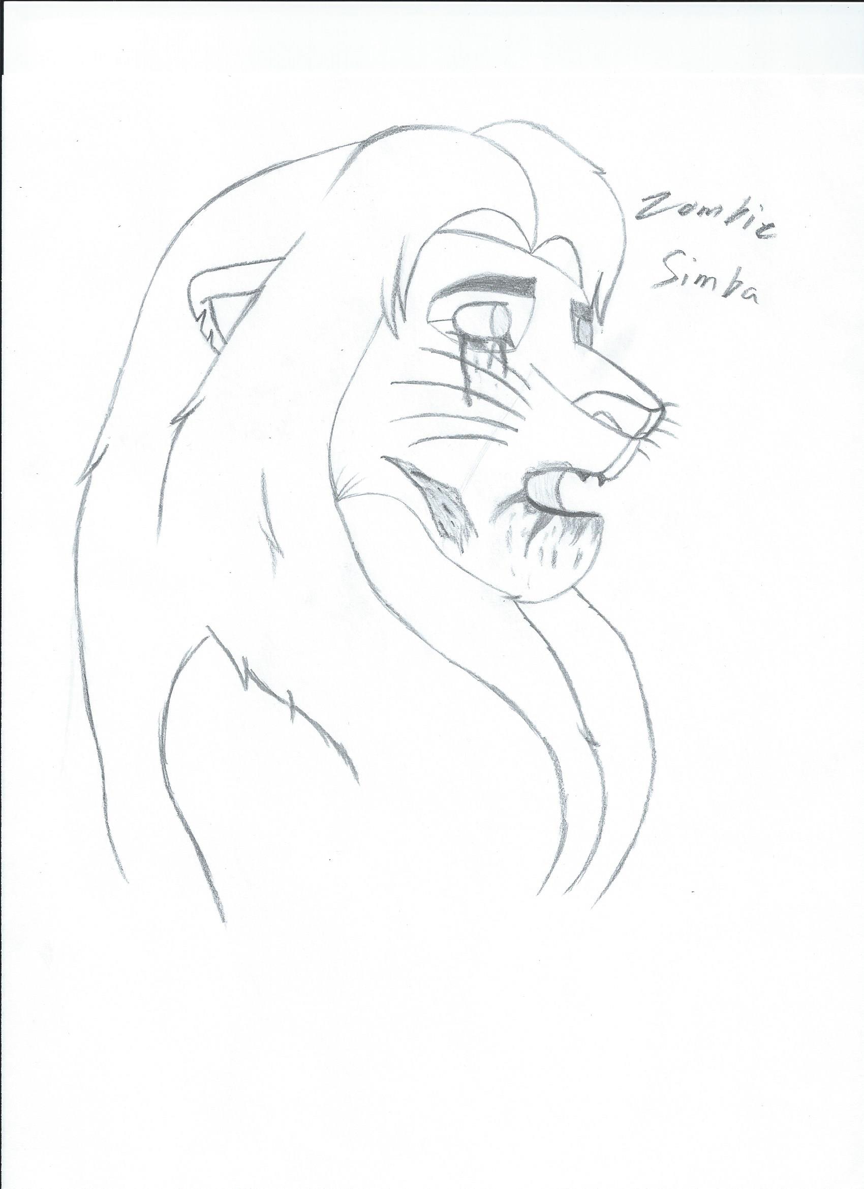 Zombie Simba « Adofo's Album — Fan Art Albums of My Lion King