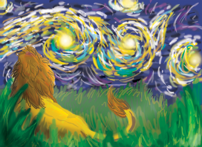 Starry Night « AlbinoRaven666's Album — Fan Art Albums of My Lion King