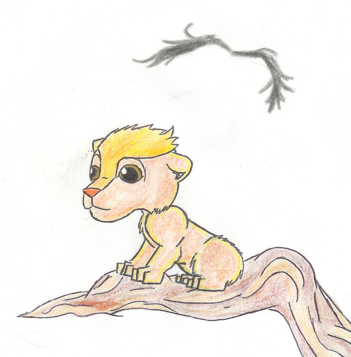 On a branch « Anomi's Album — Fan Art Albums of My Lion King