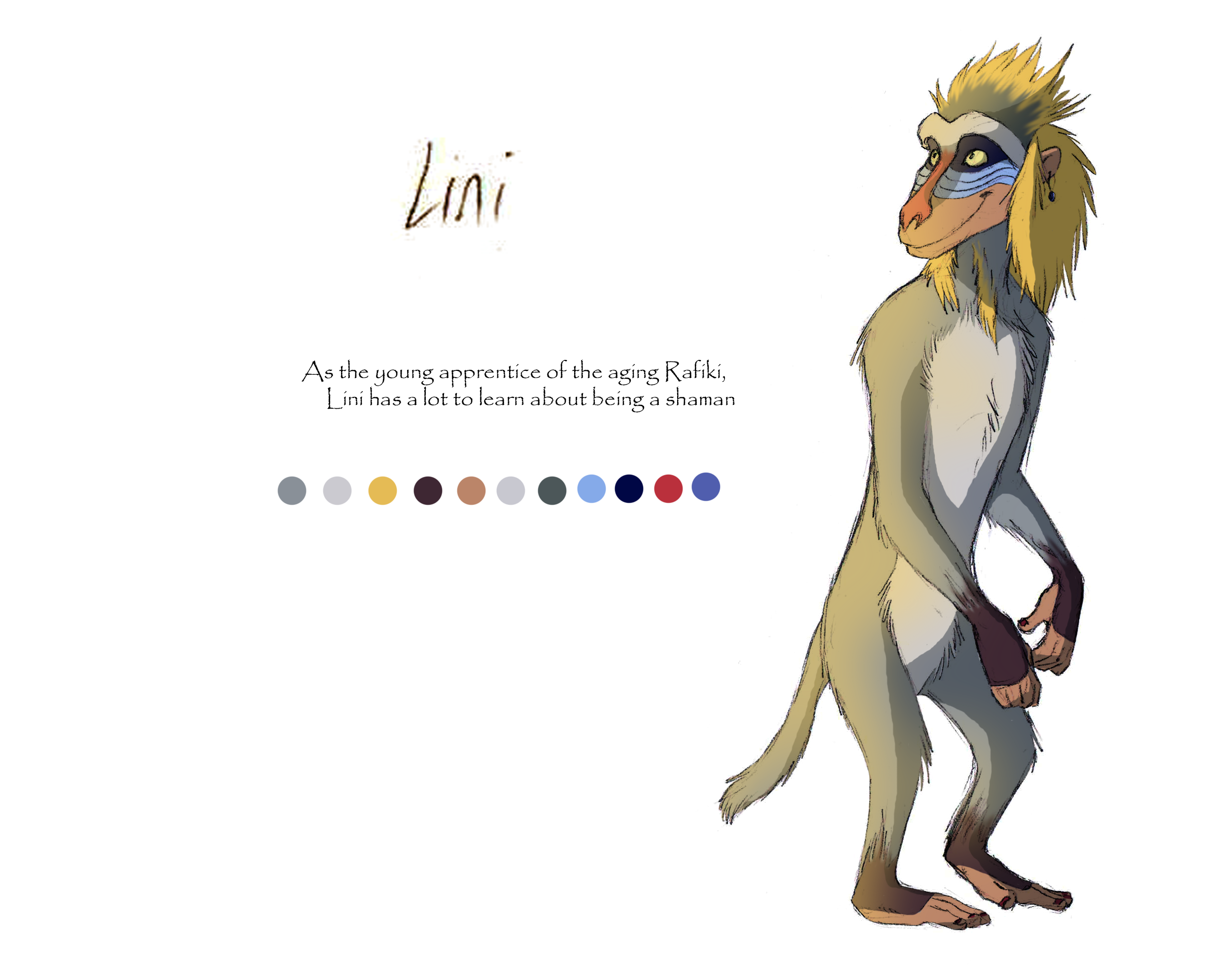 Lini Reference Sheet « Atarial's Album — Fan Art Albums of My Lion King
