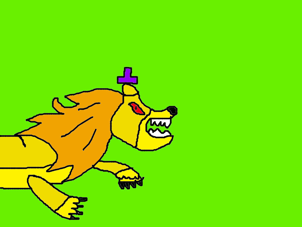 Fredbear as a MLK lion « Bellaswangirl71's Album — Fan Art Albums of My ...