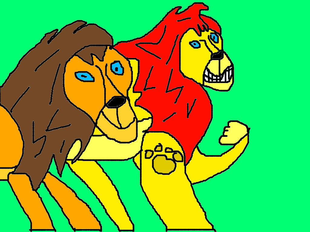 Kion and Kopa « Bellaswangirl71's Album — Fan Art Albums of My Lion King