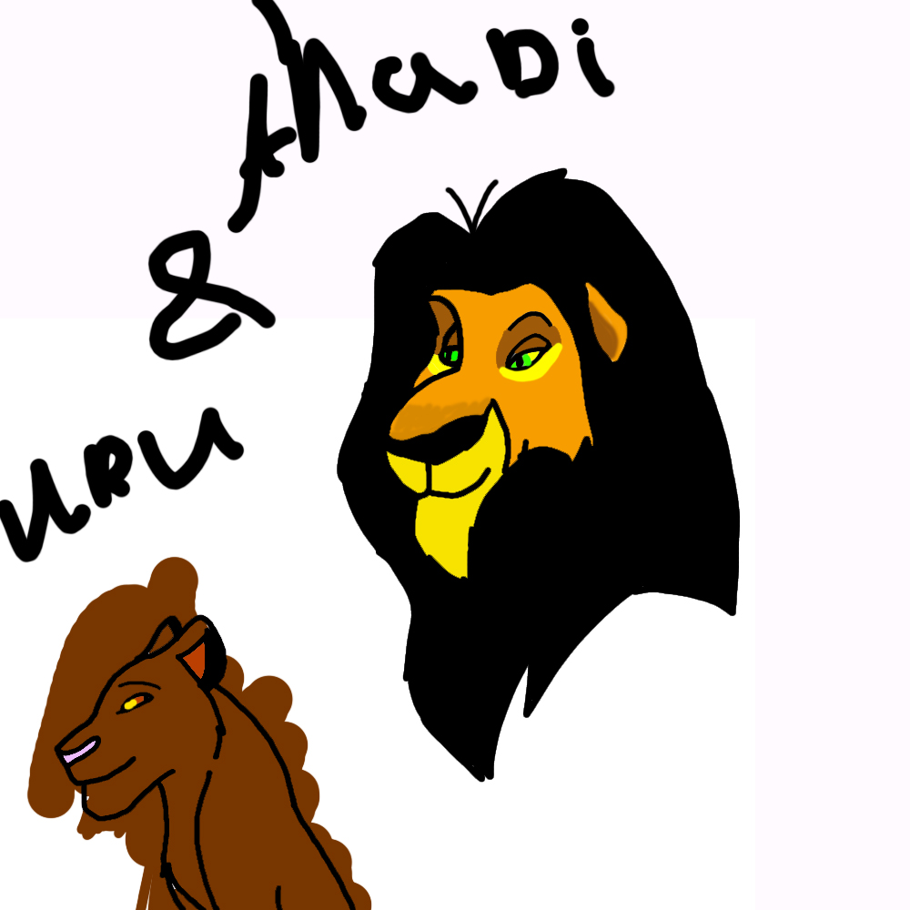 Ahadi and Uru FD « Eli_Ayase's Album — Fan Art Albums of My Lion King