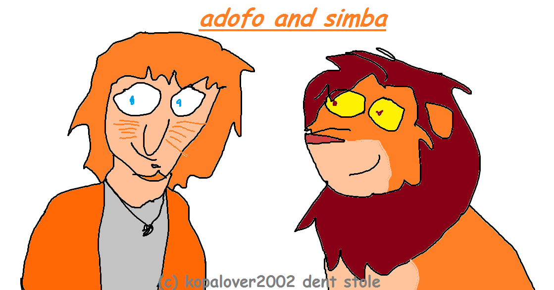 THANKS ADOFO « KopaLover2002's Album — Fan Art Albums of My Lion King