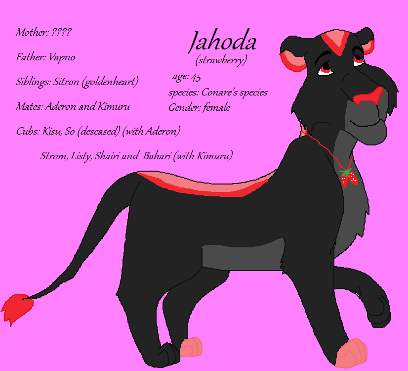 Jahoda Reference Sheet « NightDaiana's Album — Fan Art Albums of My ...