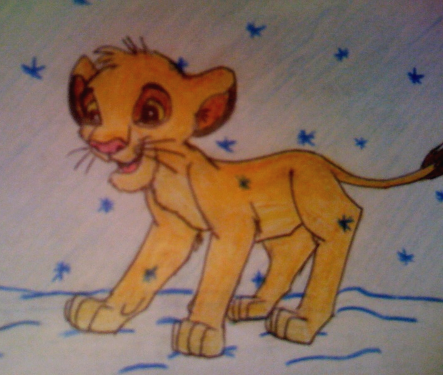 Simba in the Snow « Panda-chan's Album — Fan Art Albums of My Lion King