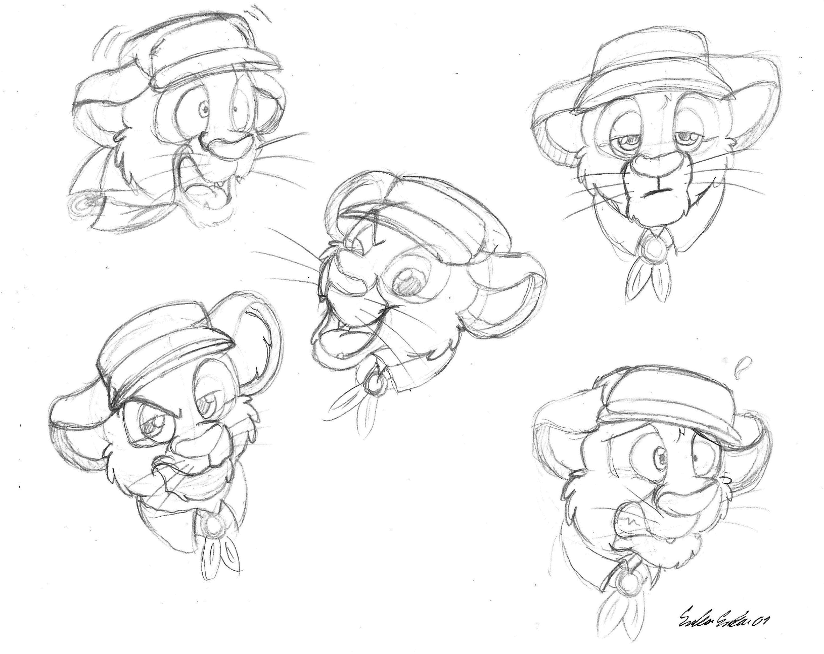 Simba's face expressions sketch « SilverSimba01's Album — Fan Art ...