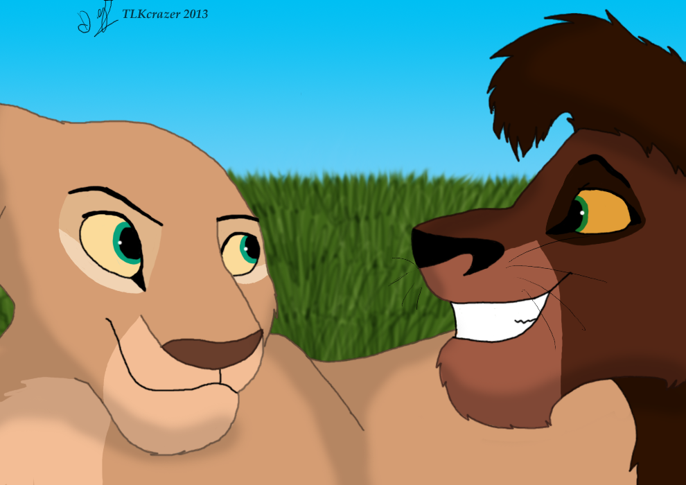 art trade-Kovu and Nala « TLKcrazer's Album — Fan Art Albums of My Lion ...