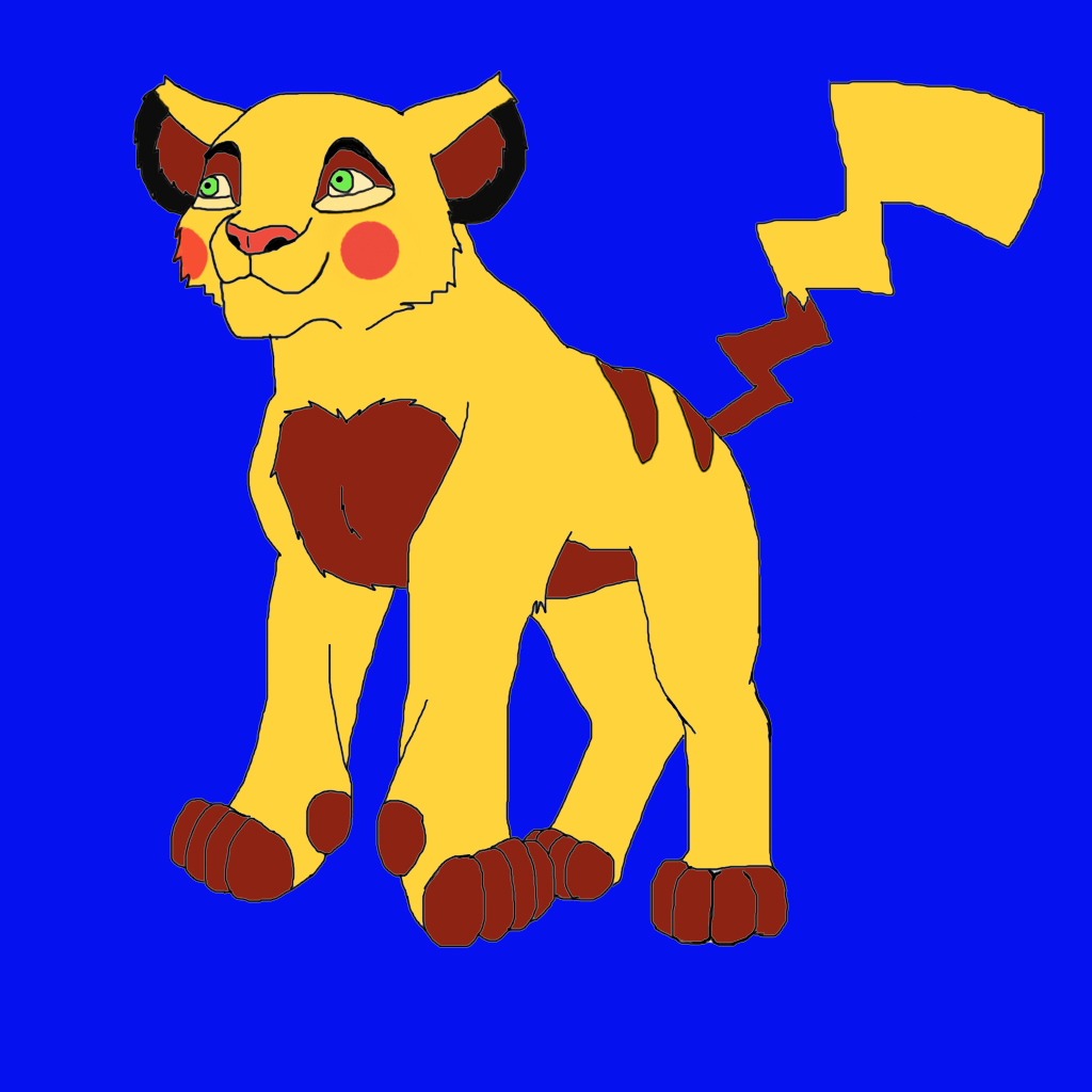 pok??lion-pikachu « Tigrona07's Album — Fan Art Albums of My Lion King