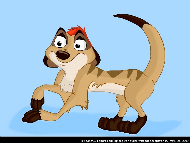 A Very Cute Timon « TrishaKat's Album — Fan Art Albums of My Lion King