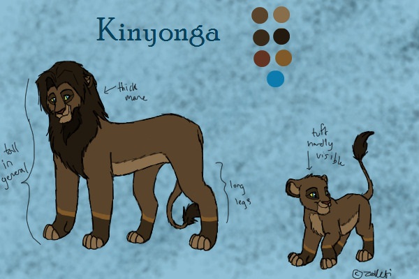 Kinyonga Reference 2012 « Zoketi's Album — Fan Art Albums of My Lion King
