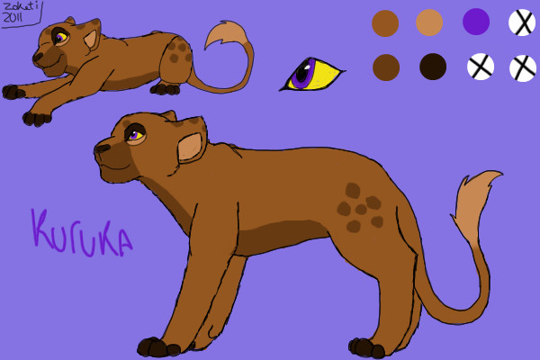 Kuruka Reference 2011 « Zoketi's Album — Fan Art Albums of My Lion King