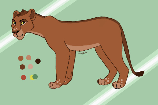 Red Lioness « Zoketi's Album — Fan Art Albums of My Lion King